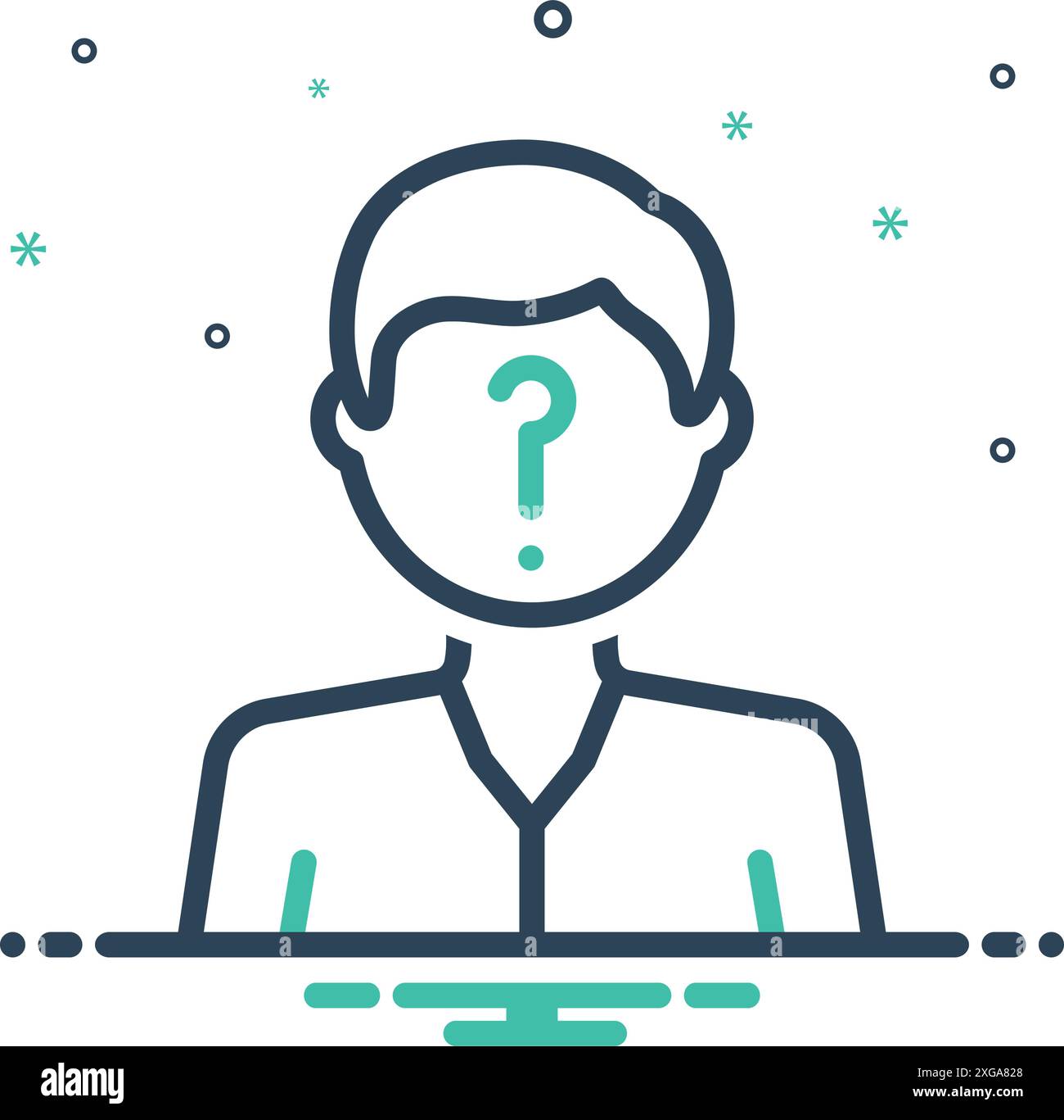 Icon for suspected,suspicious Stock Vector Image & Art - Alamy