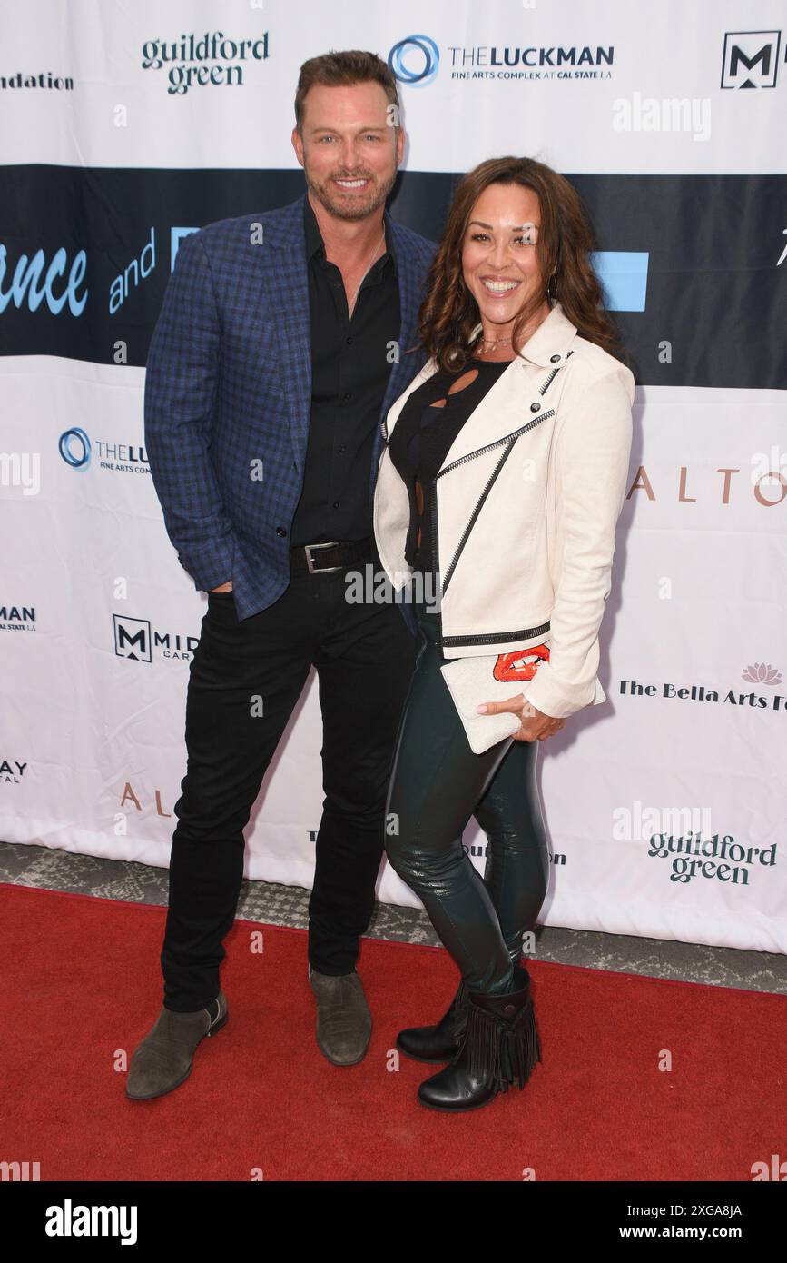 Beverly Hills, CA USA - May 17, 2023: Eric Martsolf, Lisa Martsolf ...