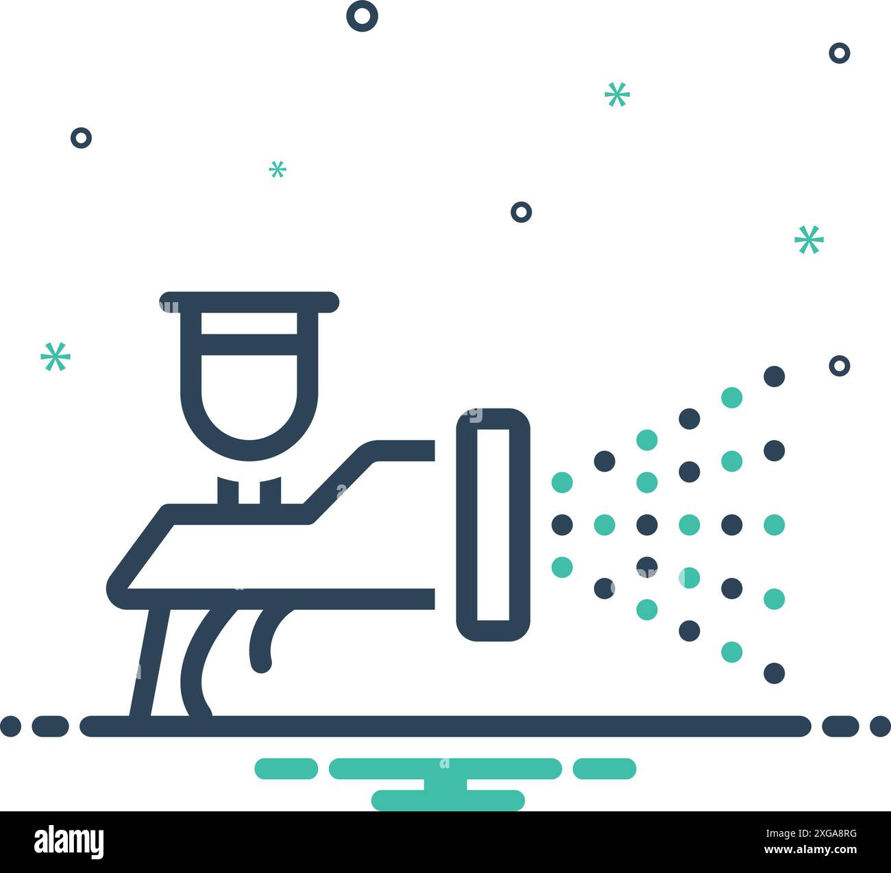 Icon for coating,spray Stock Vector Image & Art - Alamy