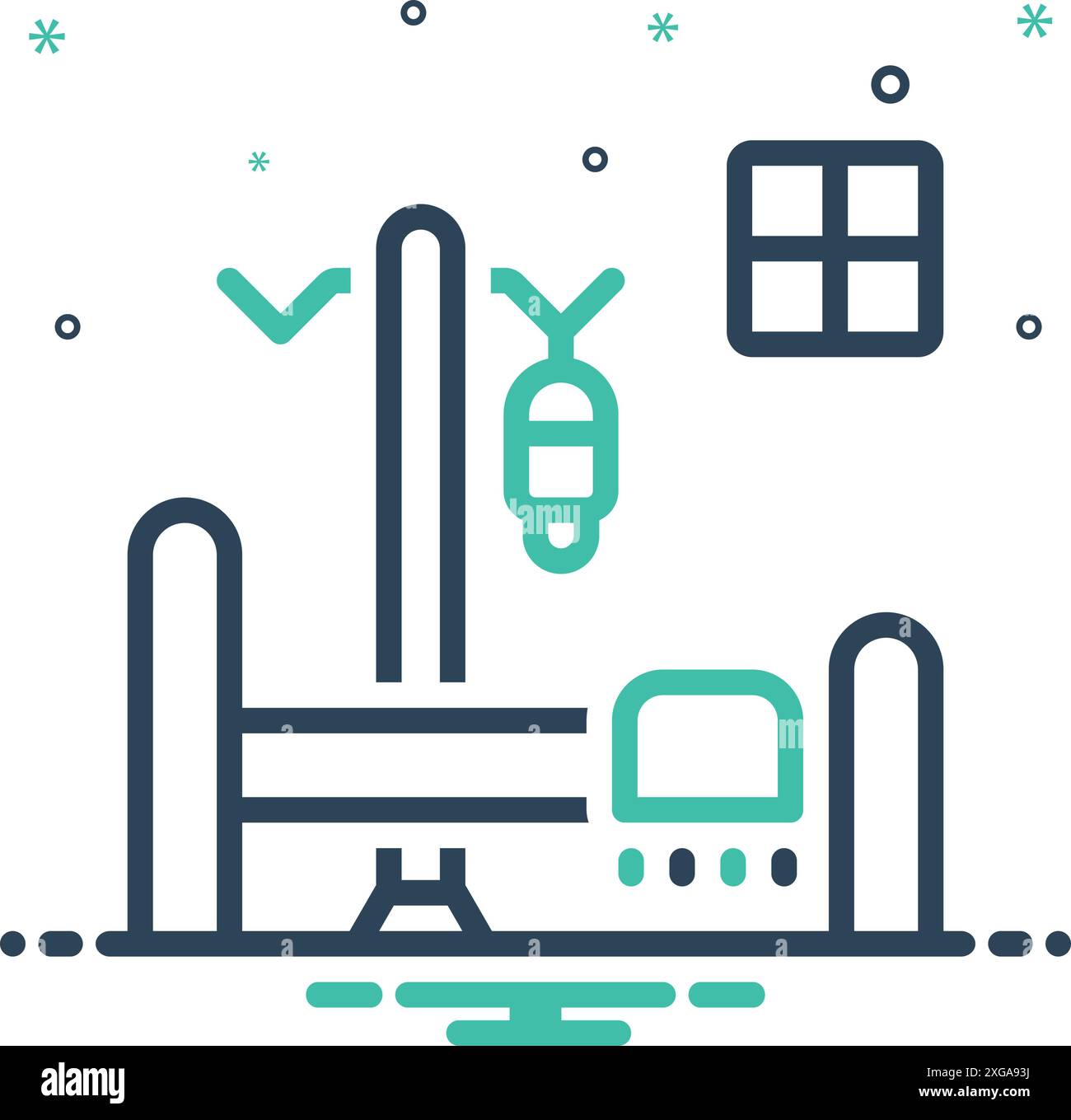 Icon for ward,hospital Stock Vector Image & Art - Alamy