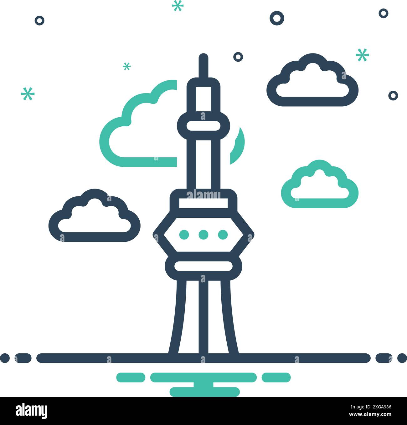 Toronto icon sign Stock Vector Images - Alamy