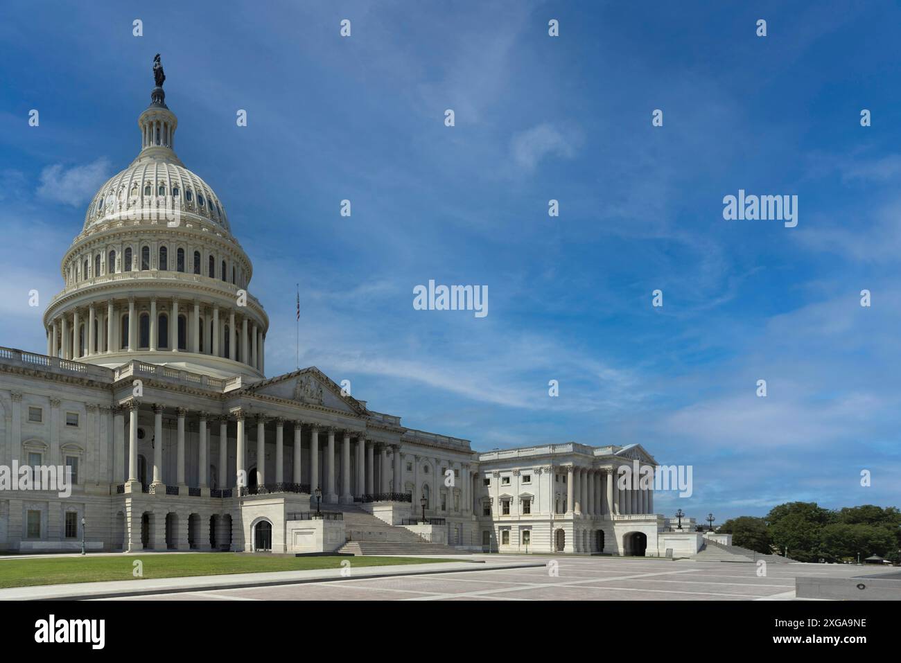 US National Capitol in Washington, DC. American landmark Stock Photo ...
