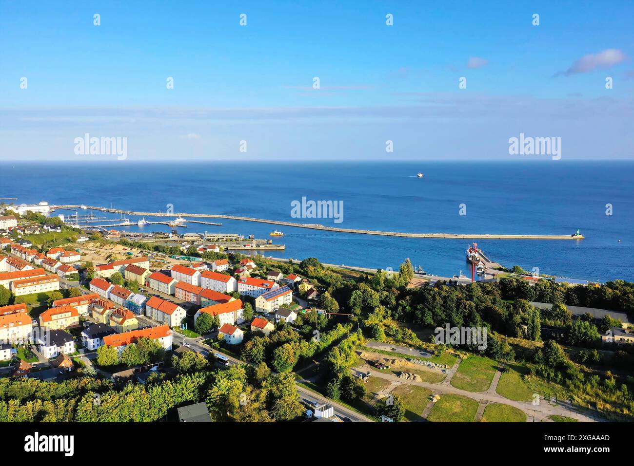 Aerial view sassnitz hi-res stock photography and images - Alamy