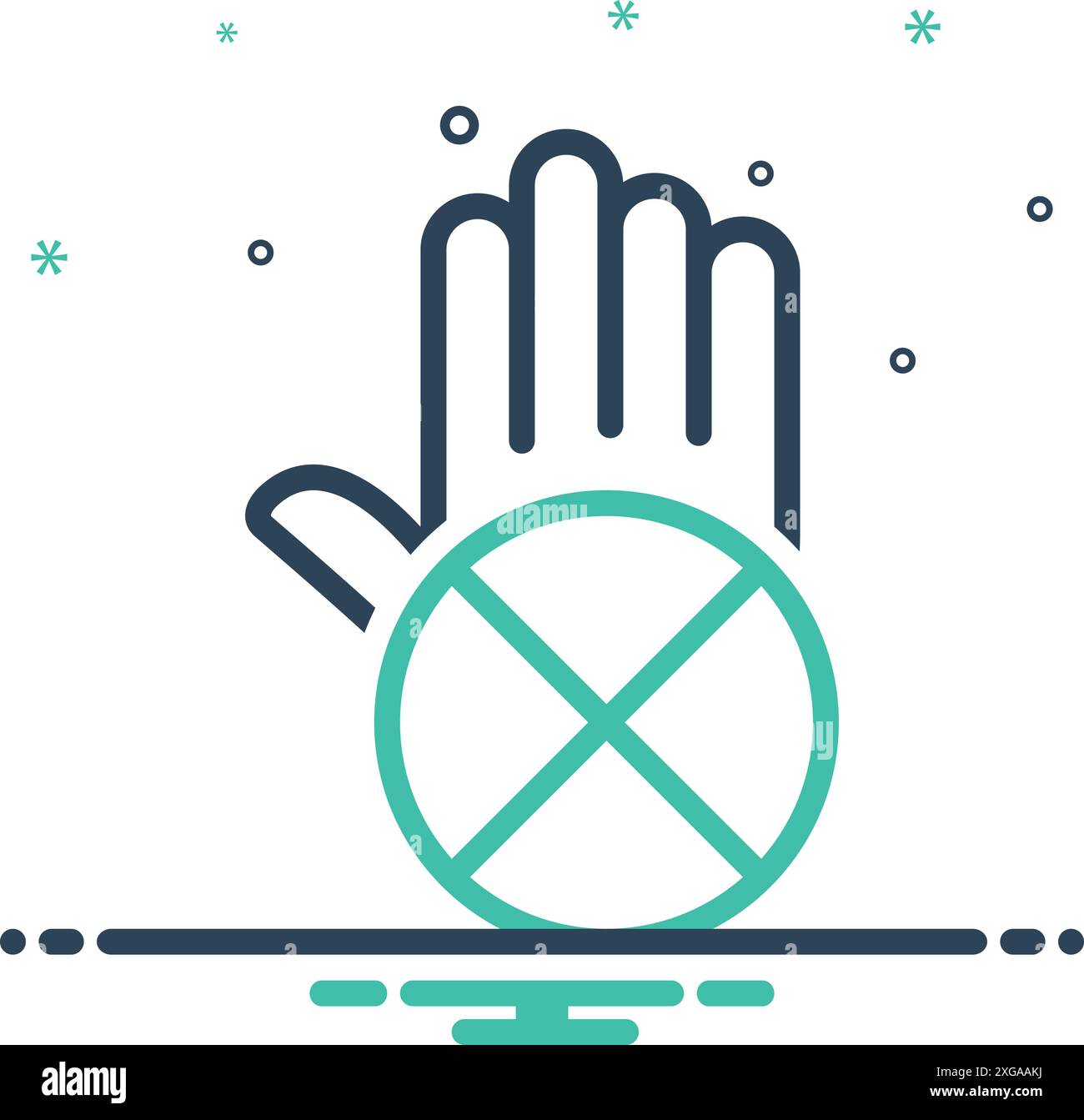 Icon for exclusion,cancel Stock Vector Image & Art - Alamy