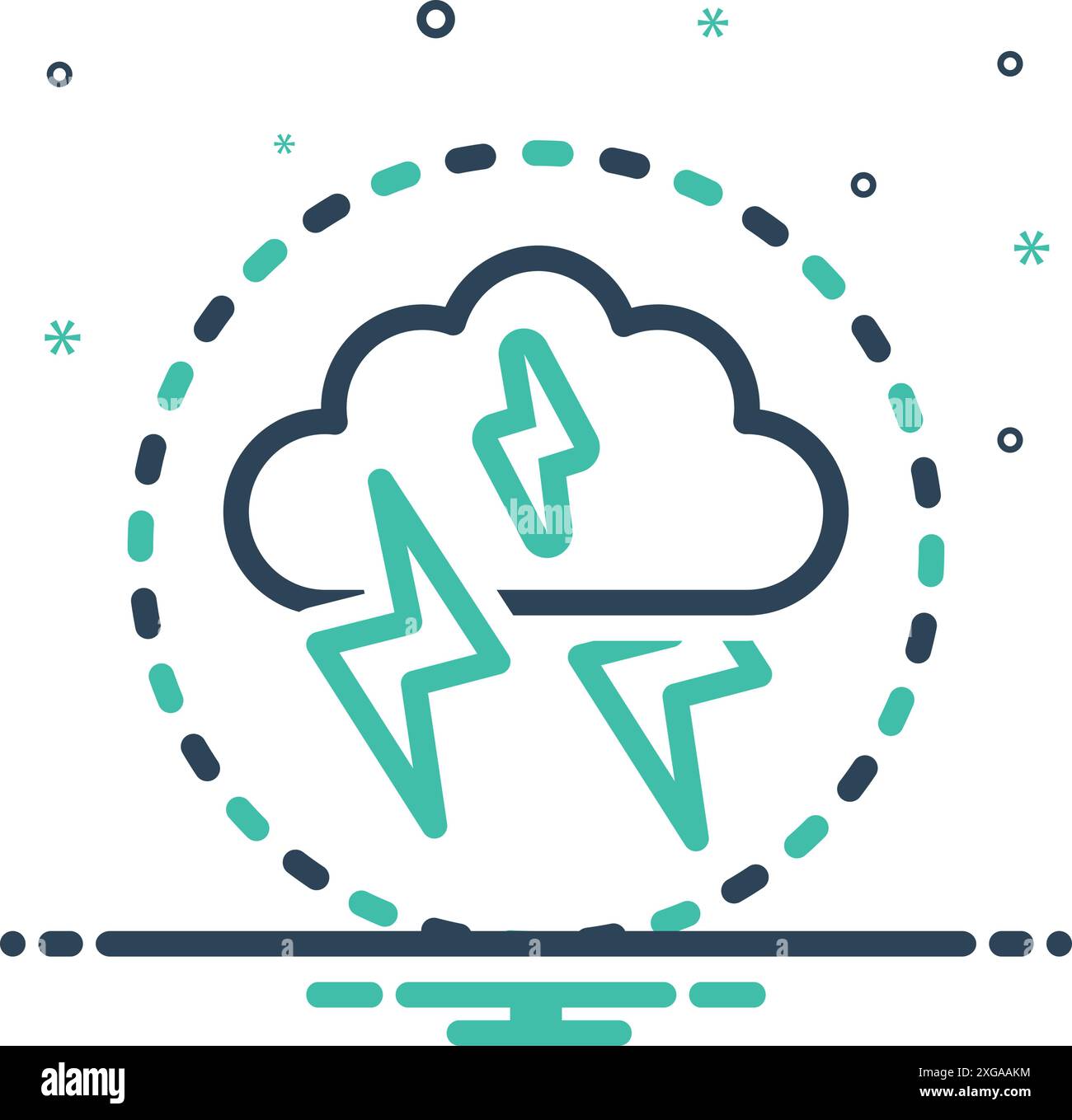 Icon for storm,tempest Stock Vector Image & Art - Alamy