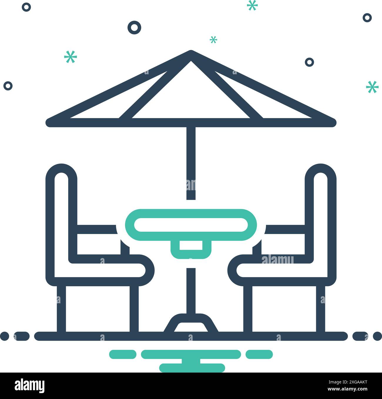 Icon for terrace,cafe Stock Vector Image & Art - Alamy