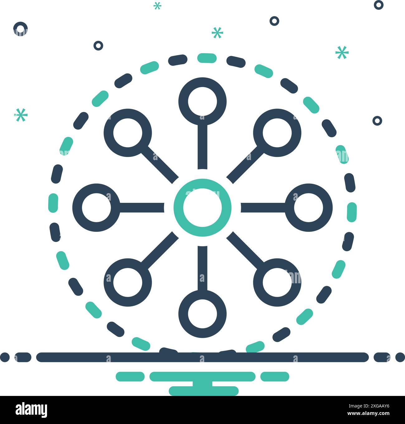 Icon for clusters,group Stock Vector Image & Art - Alamy