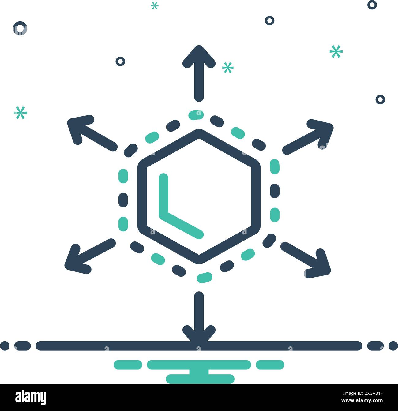 Icon for expanding,increase in size Stock Vector Image & Art - Alamy