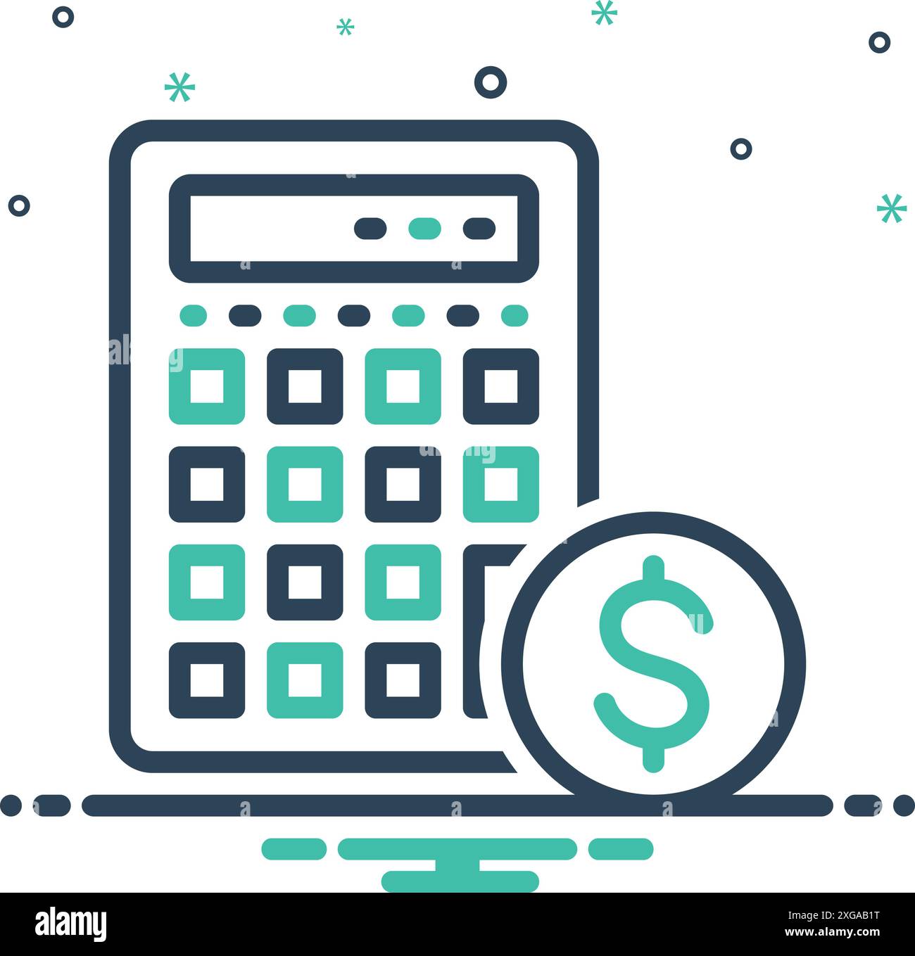 Icon for estimates,calculation Stock Vector Image & Art - Alamy