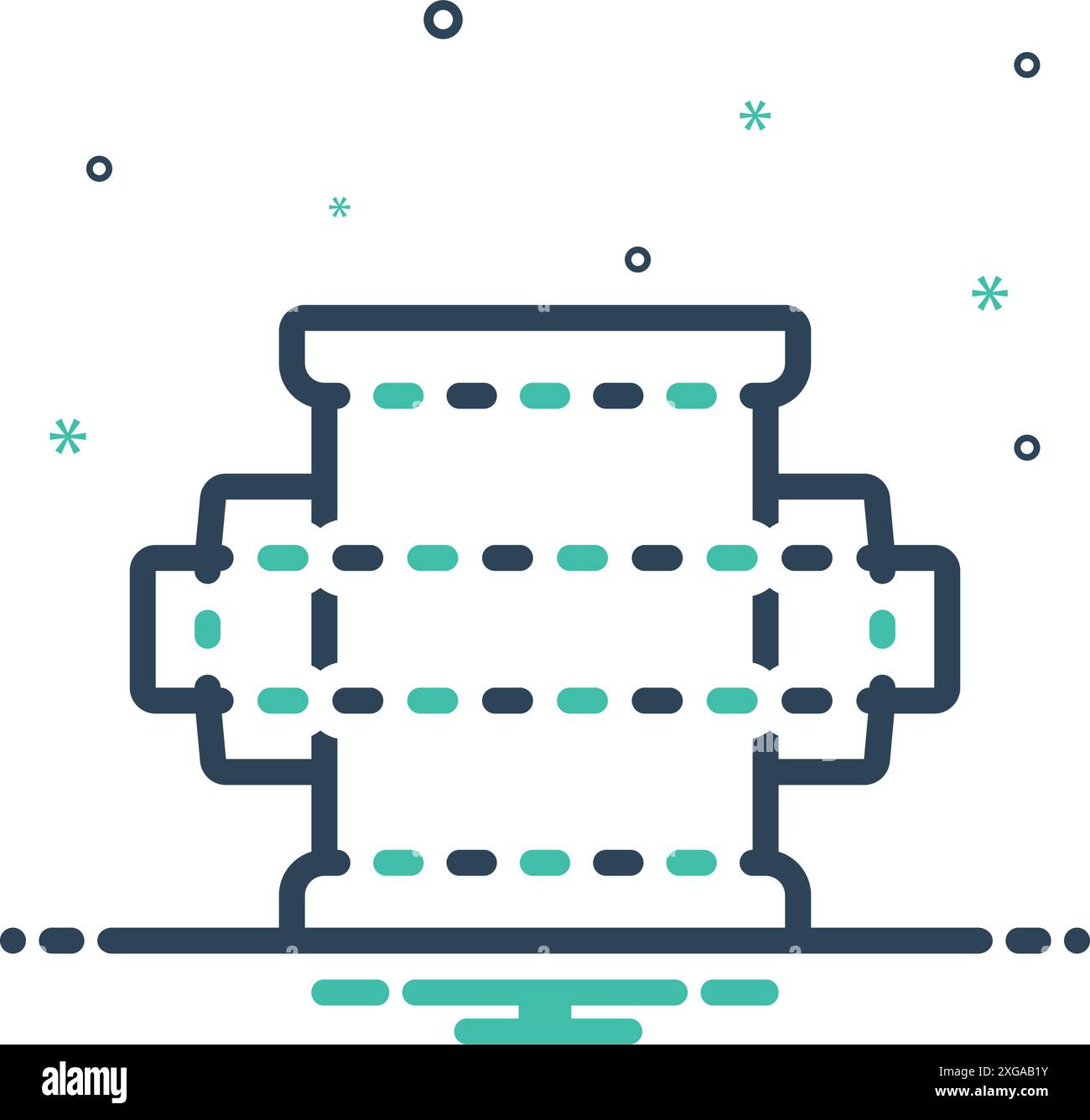 Box diecut Stock Vector Images - Alamy