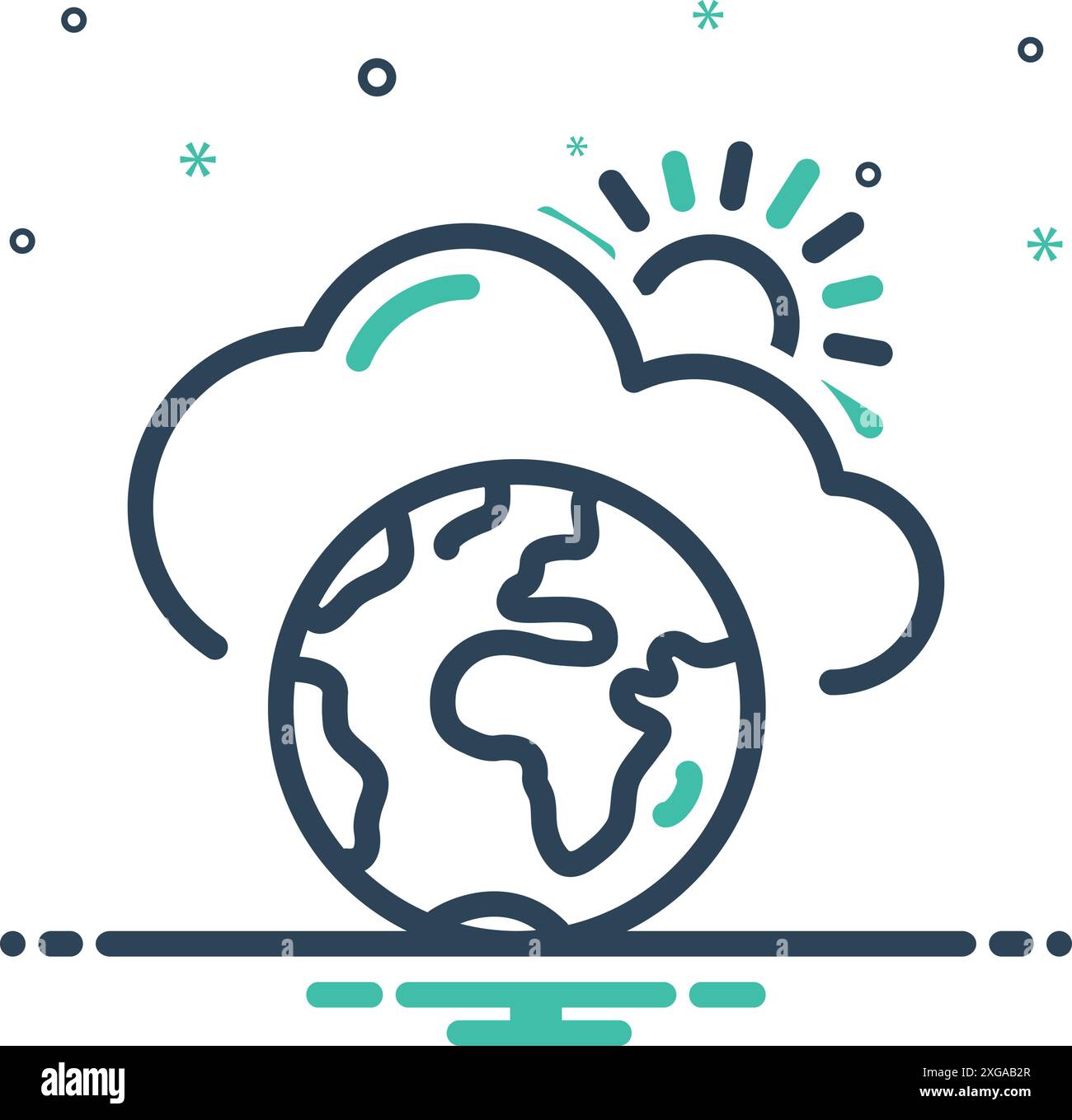 Atmosphere environment Stock Vector Images - Alamy