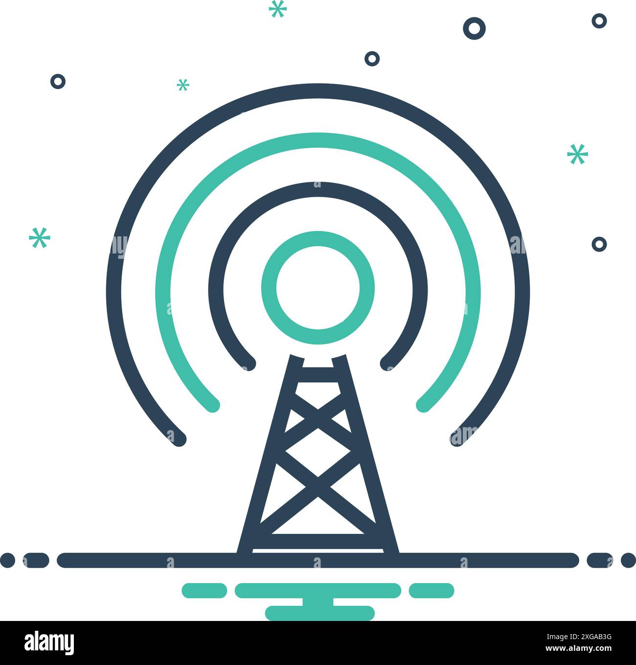Icon for transmit,signal Stock Vector Image & Art - Alamy