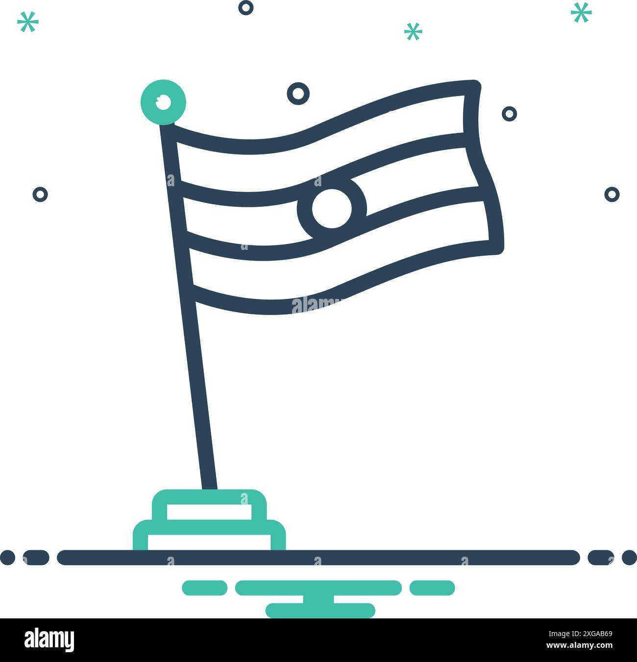 Icon for independence day,flag Stock Vector Image & Art - Alamy