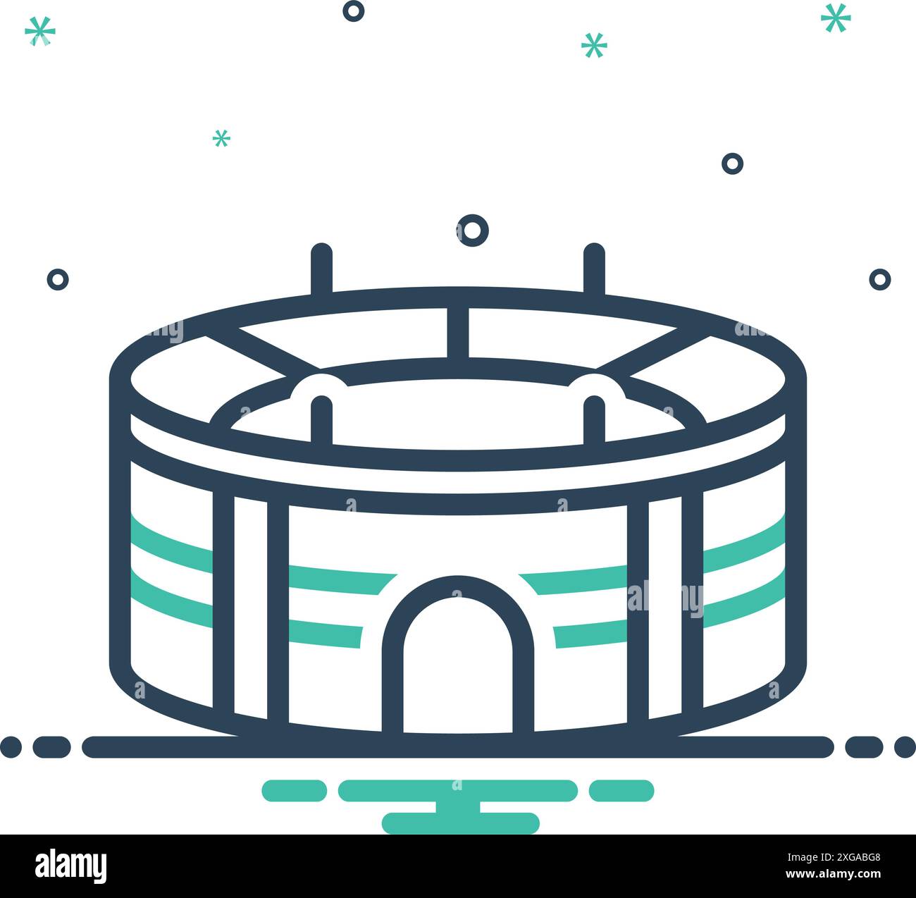 Stadium logotype Stock Vector Images - Alamy