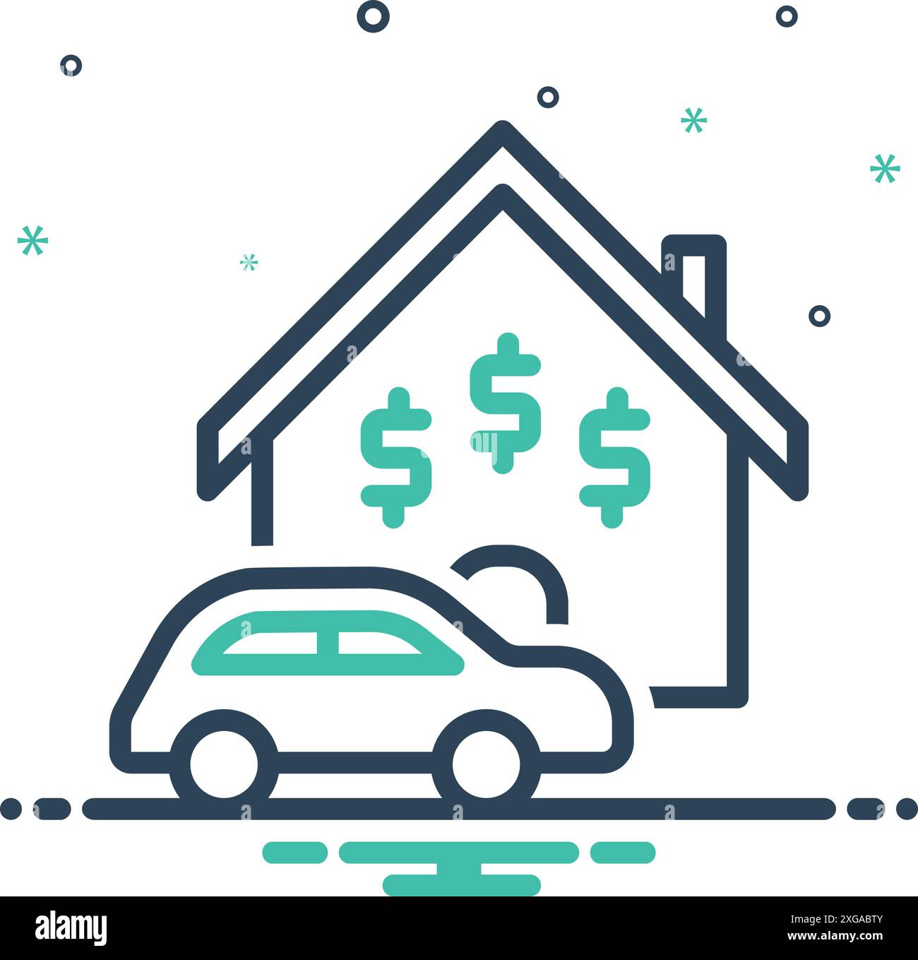 Property assets illustration hi-res stock photography and images - Alamy