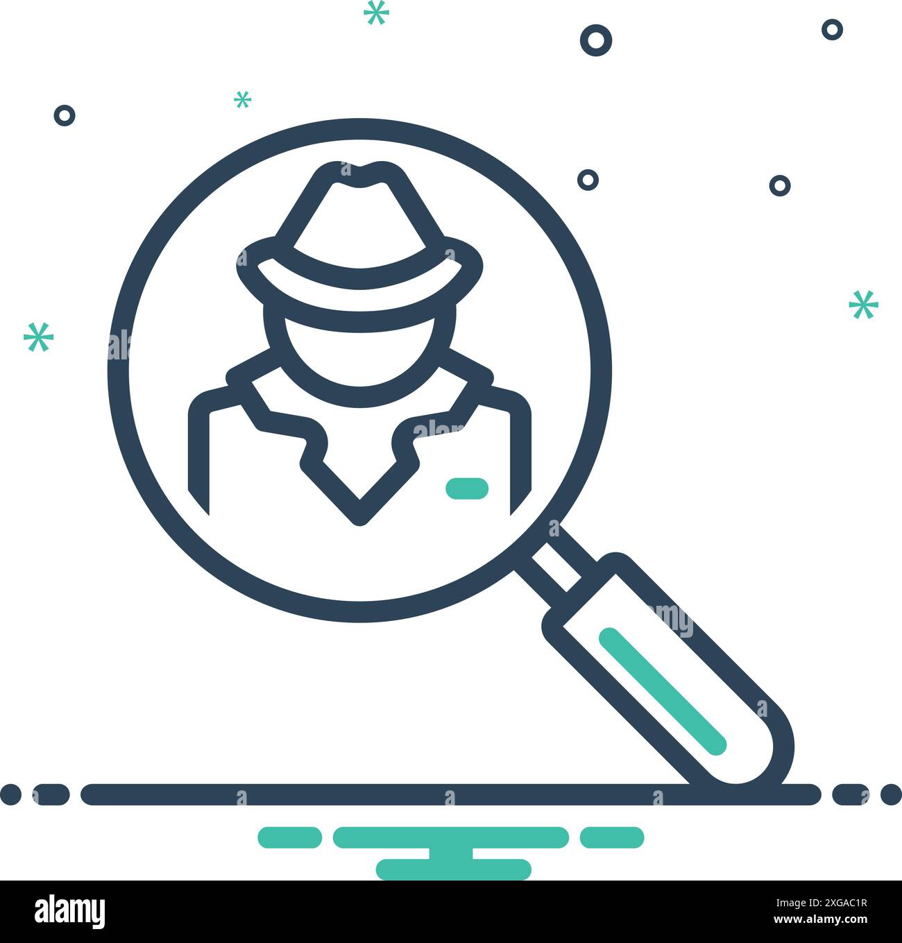 Icon for investigators,detective Stock Vector Image & Art - Alamy