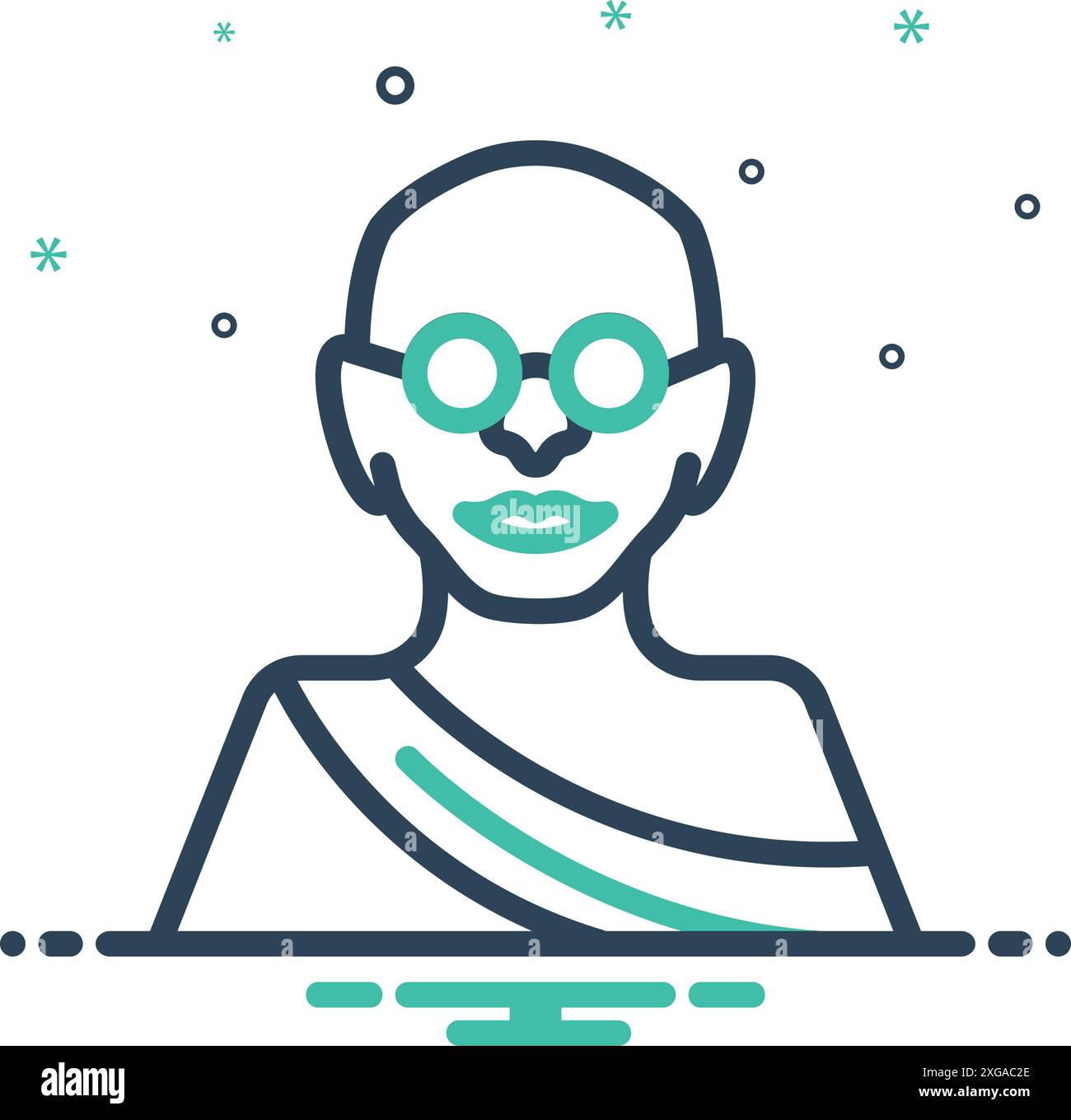 Mahatma gandhi Stock Vector Images - Alamy