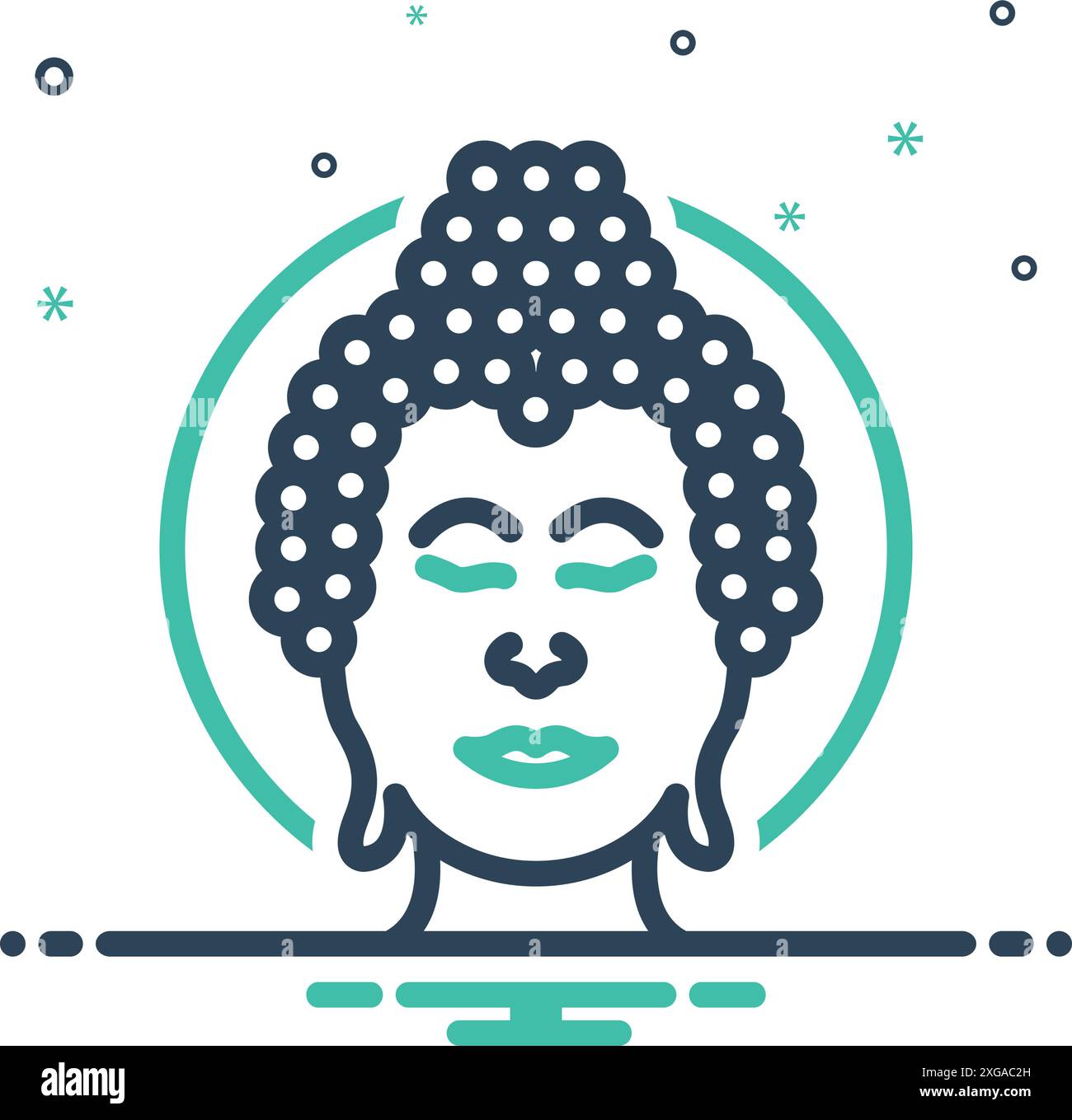 Icon for buddha,meditate Stock Vector Image & Art - Alamy