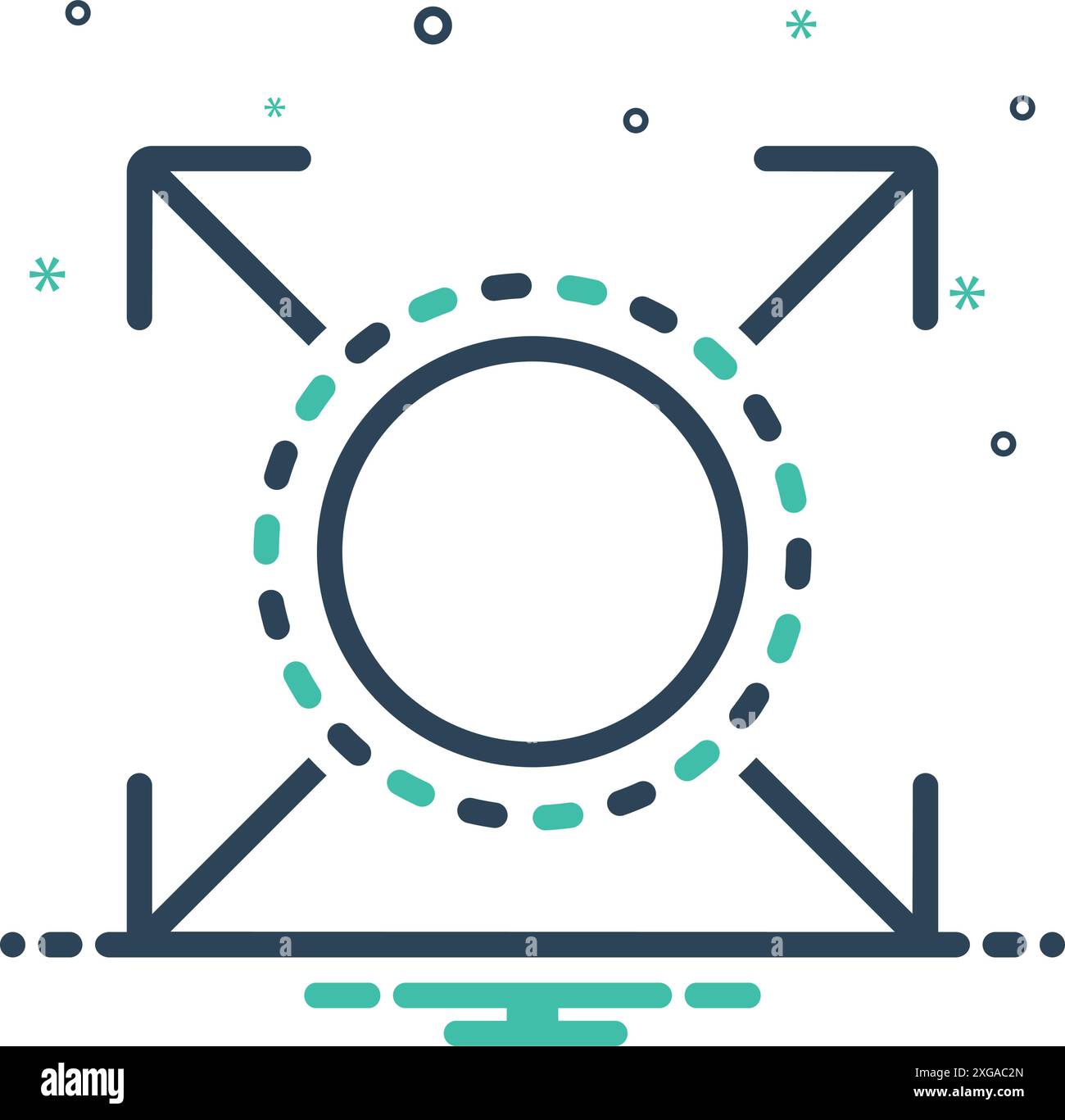 Icon for expanded ,fullscreen Stock Vector Image & Art - Alamy