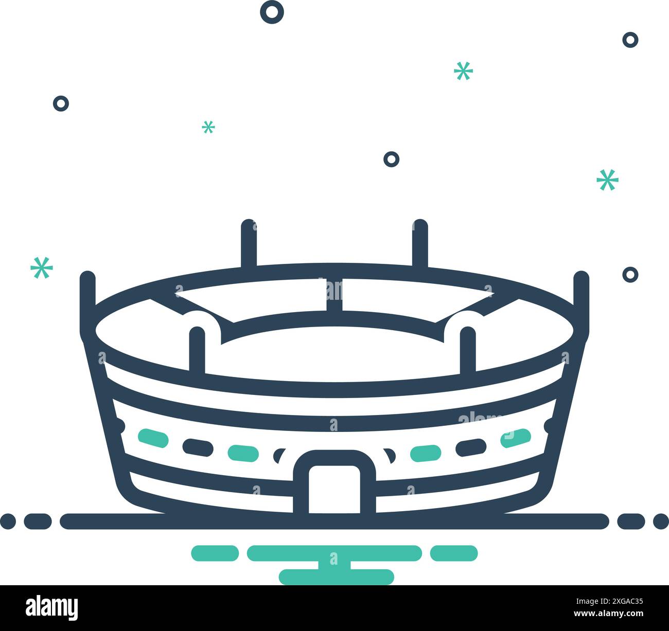 Icon for arena,amphitheater Stock Vector Image & Art - Alamy