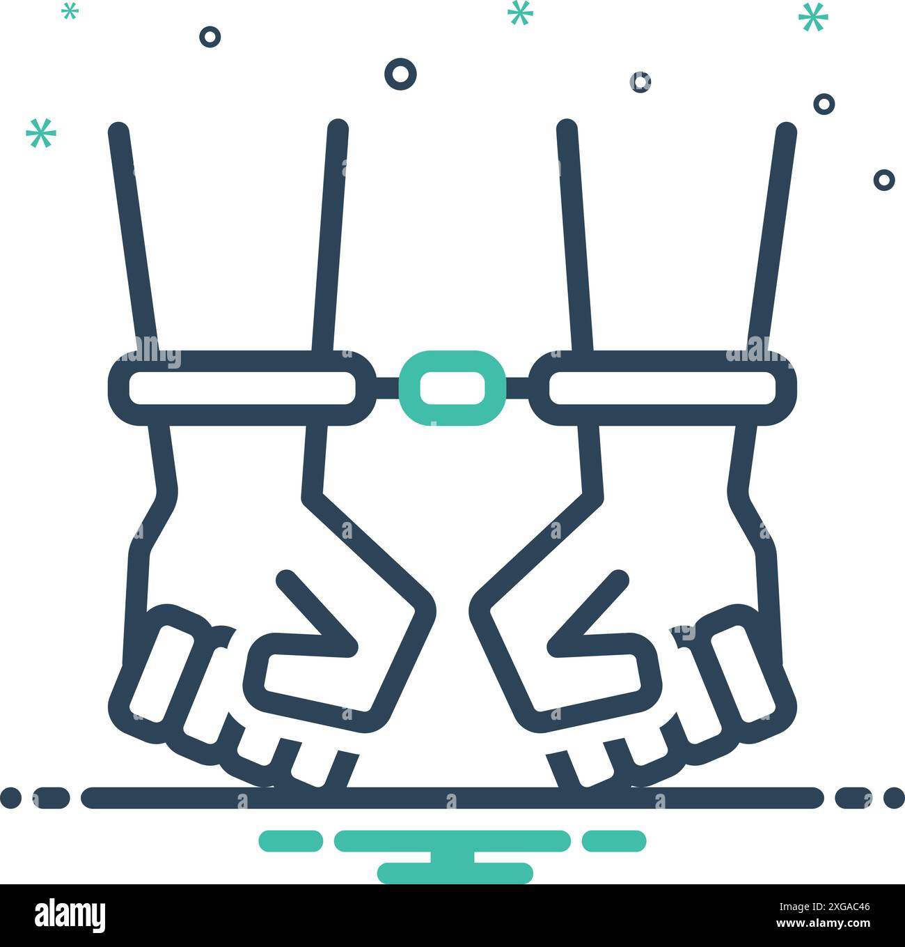 Icon for caught,arrested Stock Vector Image & Art - Alamy