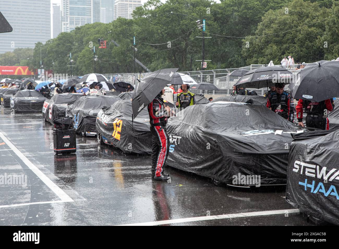 NASCAR Chicago Street race, Grant Park 165, final day of NASCAR street ...