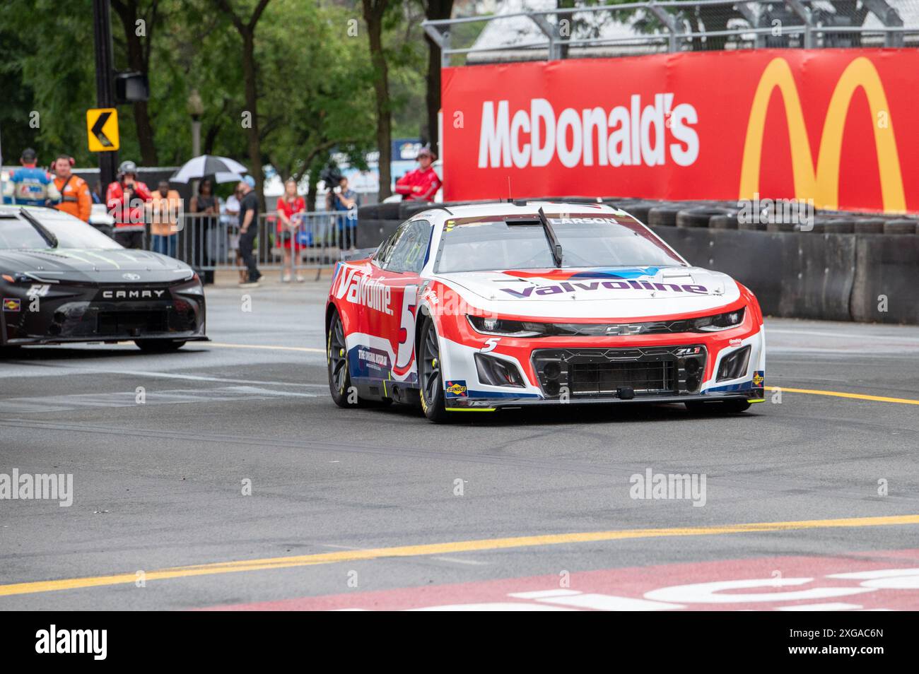 NASCAR Chicago Street race, Grant Park 165, final day of NASCAR street ...