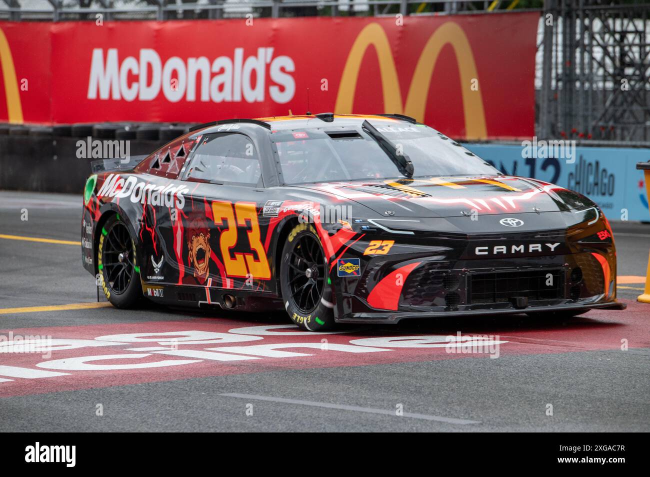 NASCAR Chicago Street race, Grant Park 165, final day of NASCAR street ...