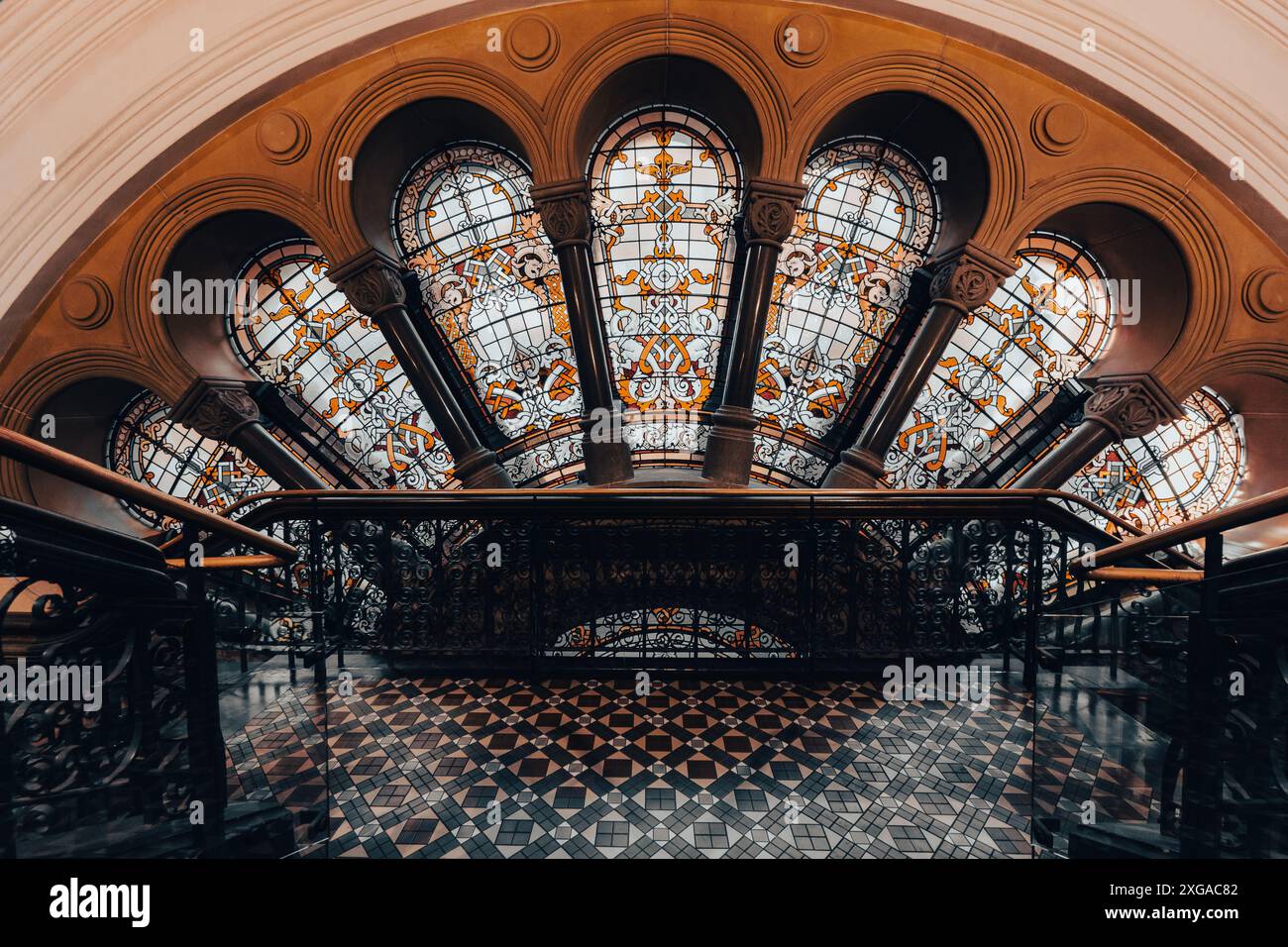 Interiors of qvb sydney hi-res stock photography and images - Alamy