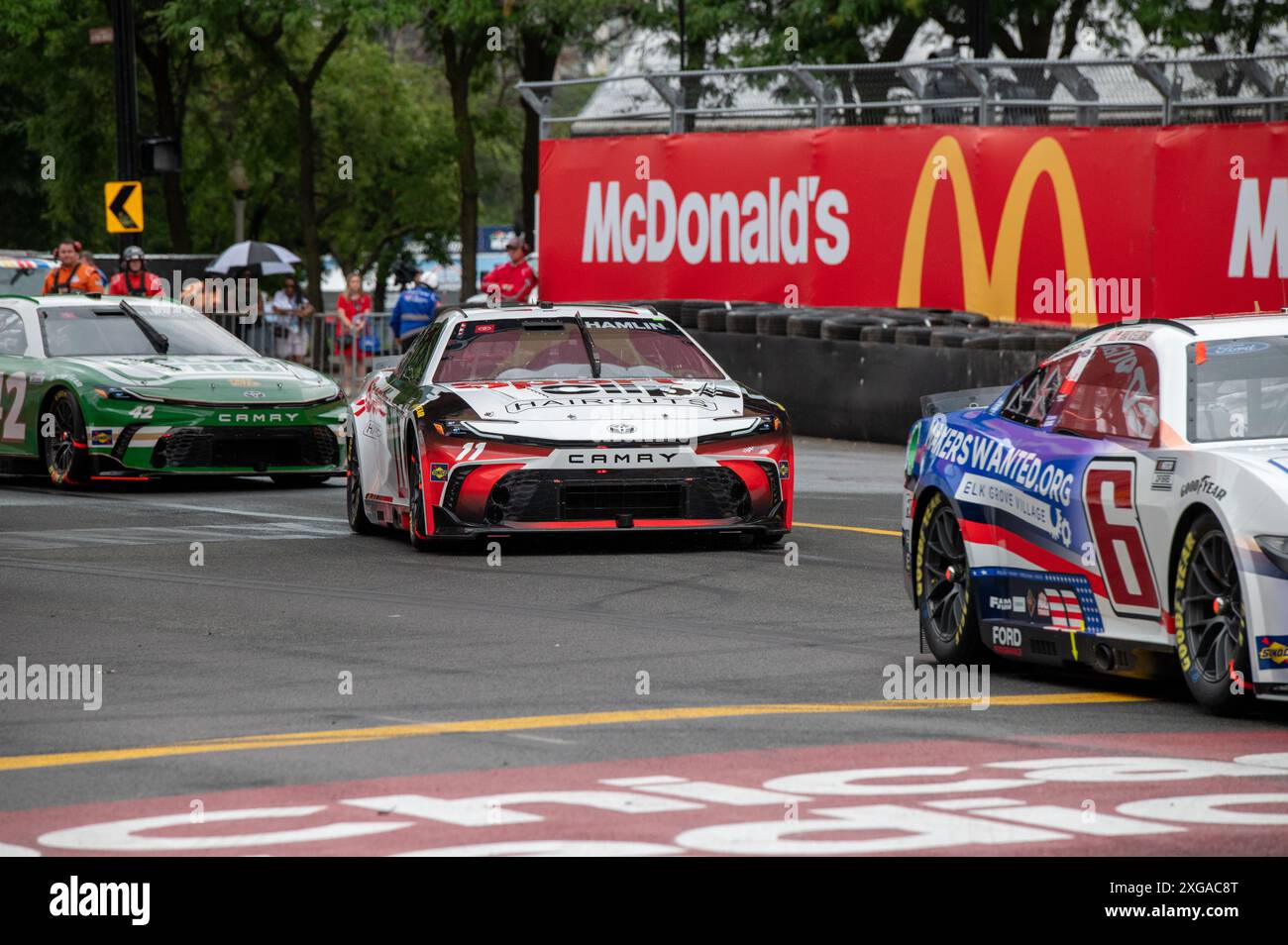 NASCAR Chicago Street race, Grant Park 165, final day of NASCAR street ...