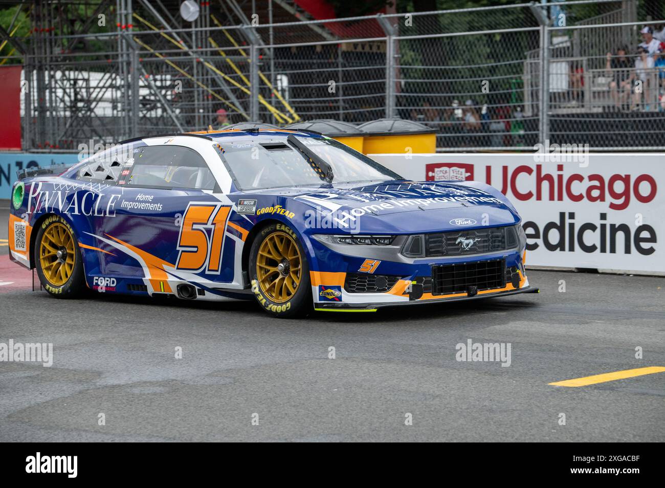 NASCAR Chicago Street race, Grant Park 165, final day of NASCAR street ...