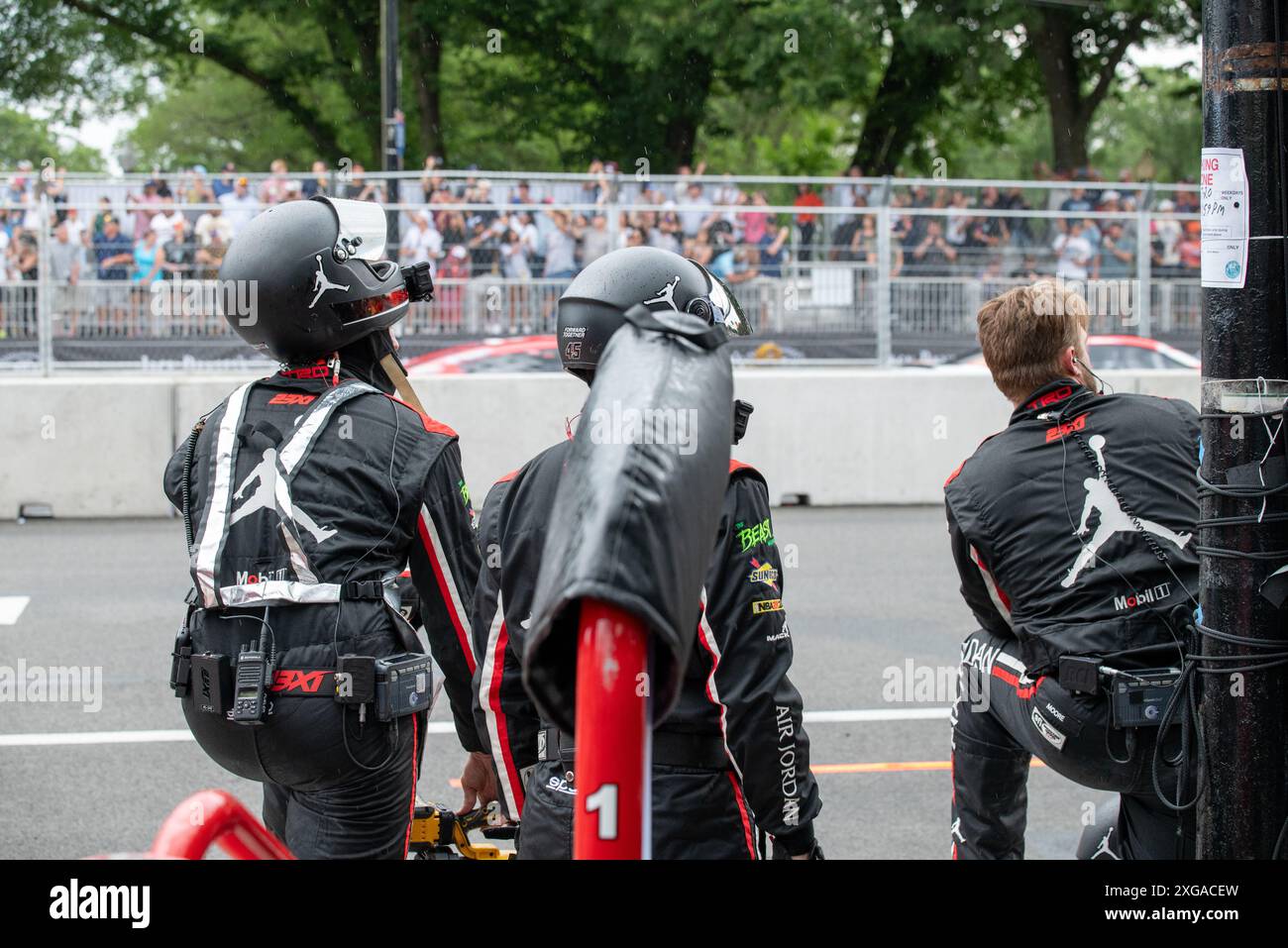 NASCAR Chicago Street race, Grant Park 165, final day of NASCAR street ...