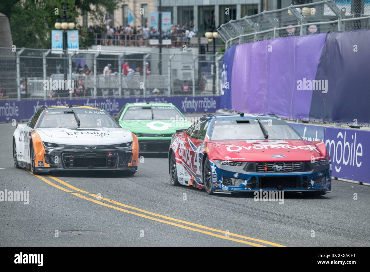 NASCAR Chicago Street race, Grant Park 165, final day of NASCAR street ...