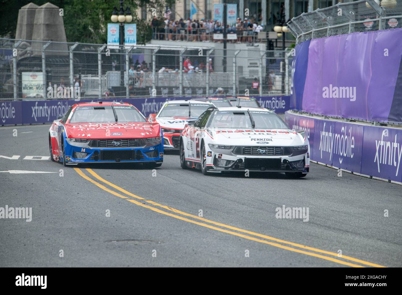 NASCAR Chicago Street race, Grant Park 165, final day of NASCAR street ...