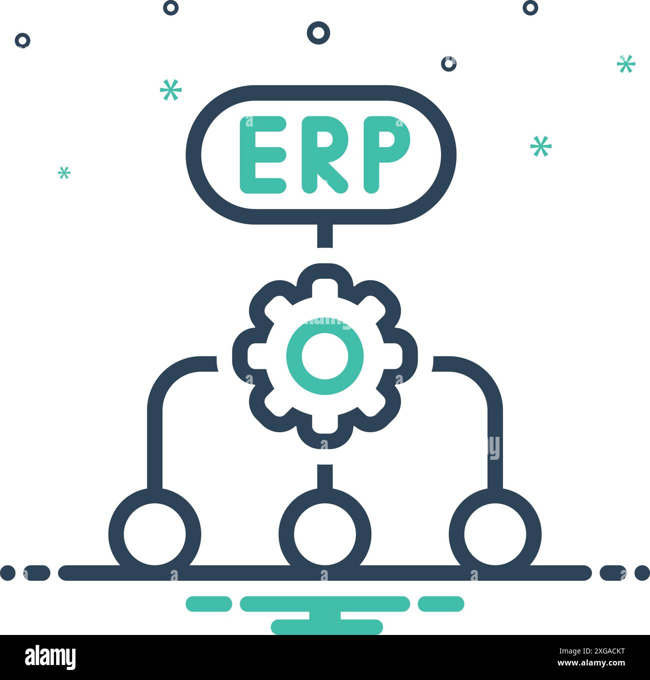 Icon for erp,software Stock Vector Image & Art - Alamy