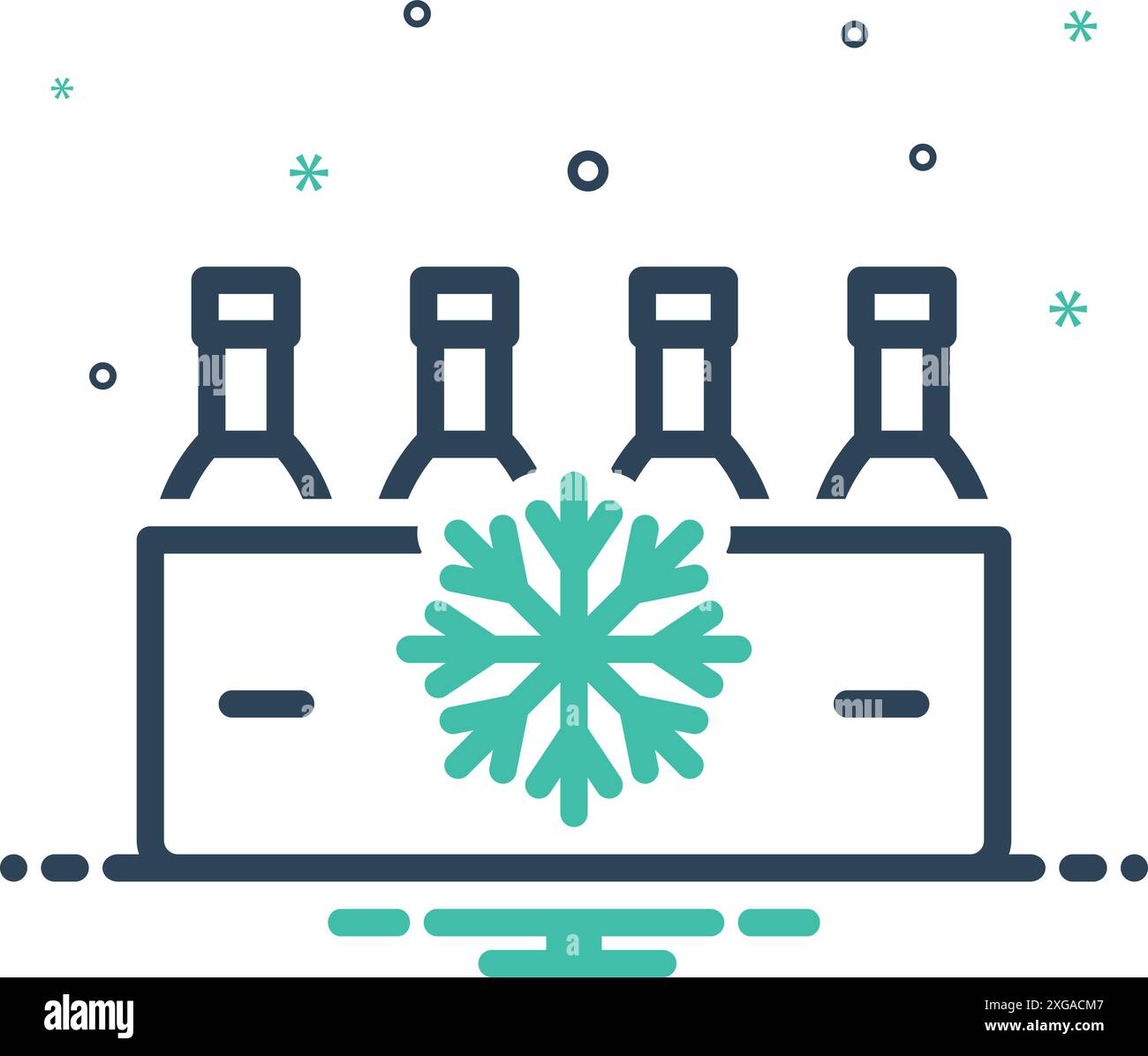 Freeze chill Stock Vector Images - Alamy