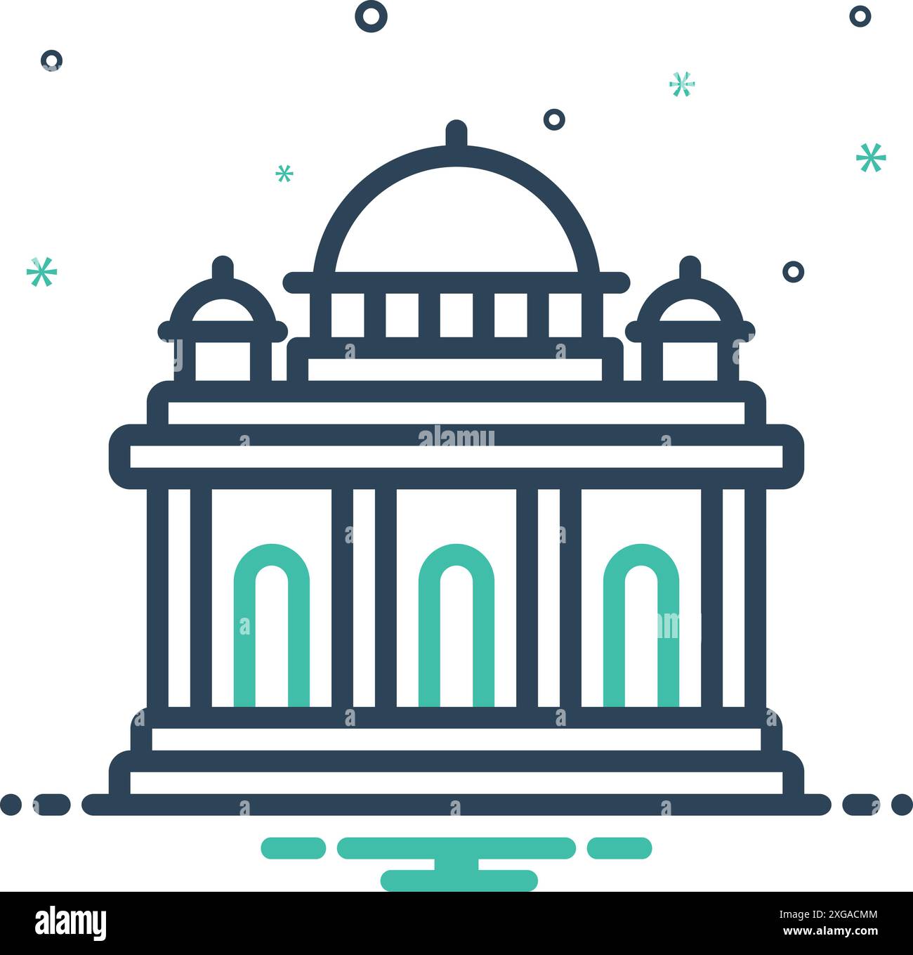 Illustration of supreme court building hi-res stock photography and ...