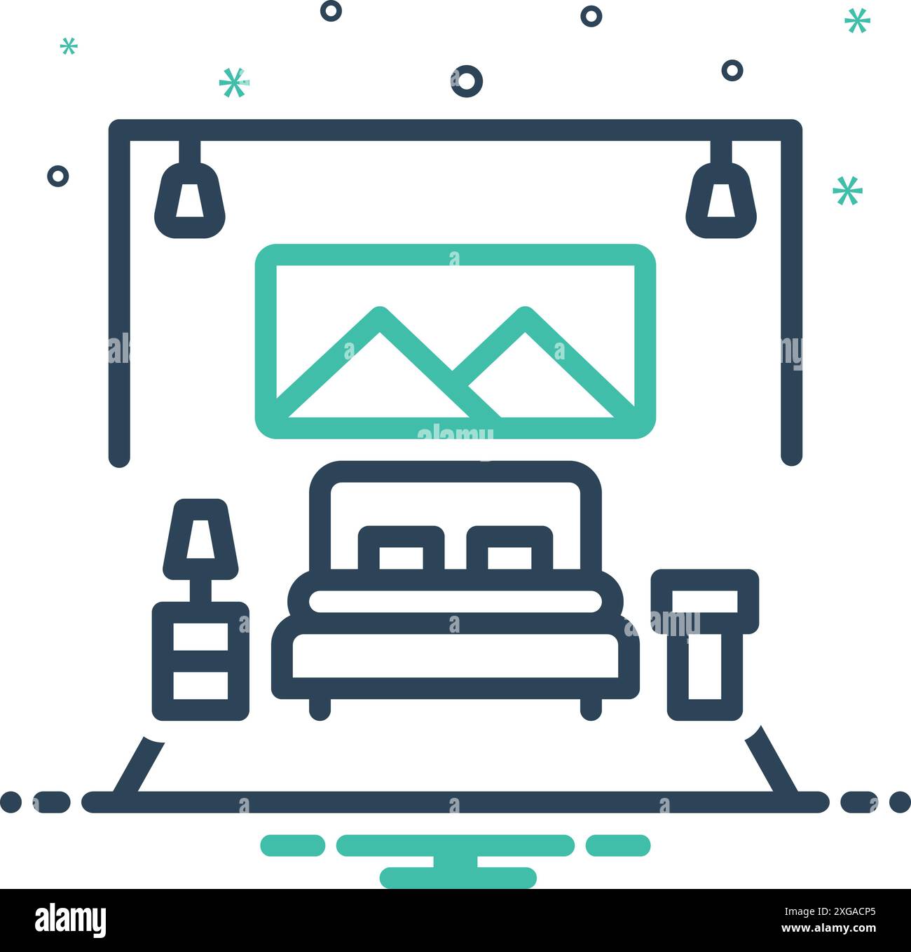 Lodging rooms Stock Vector Images - Alamy