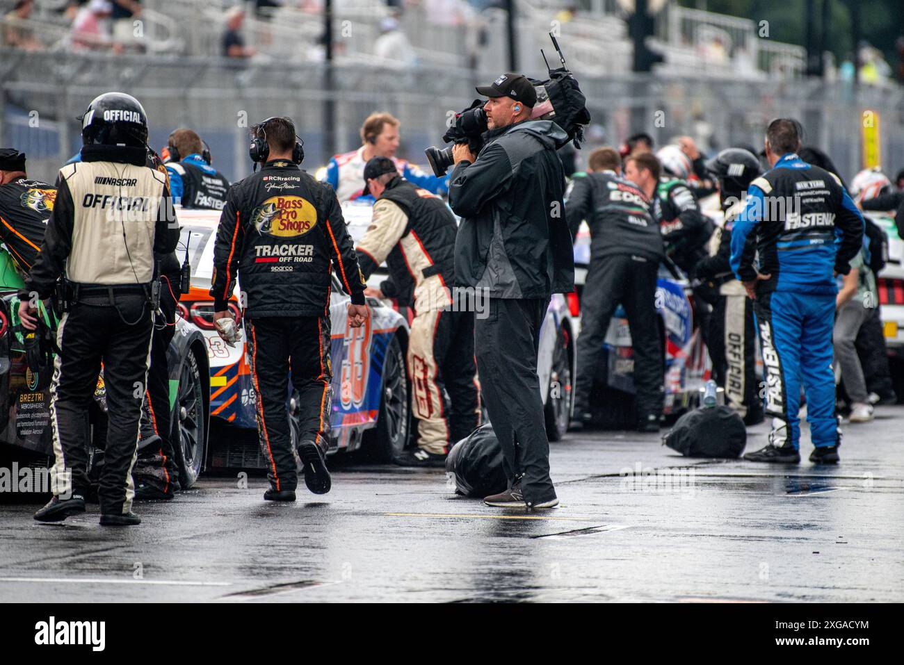 NASCAR Chicago Street race, Grant Park 165, final day of NASCAR street ...