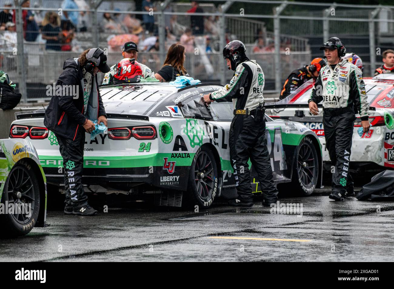 NASCAR Chicago Street race, Grant Park 165, final day of NASCAR street ...
