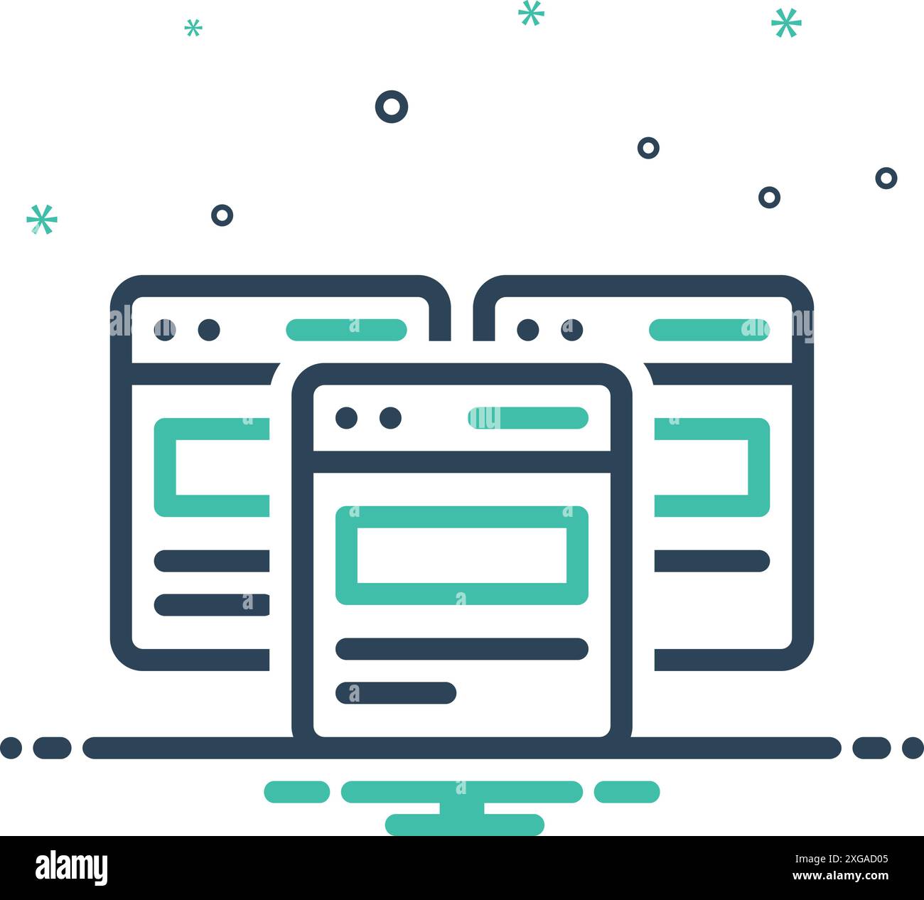 Layout arrangement Stock Vector Images - Alamy