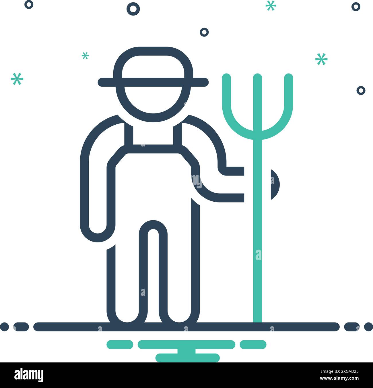 Icon for farmers,peasant Stock Vector Image & Art - Alamy