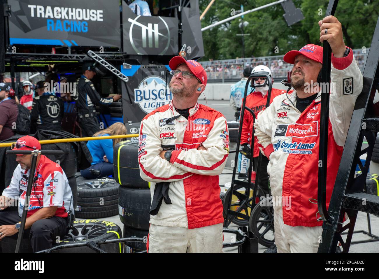 NASCAR Chicago Street race, Grant Park 165, final day of NASCAR street ...
