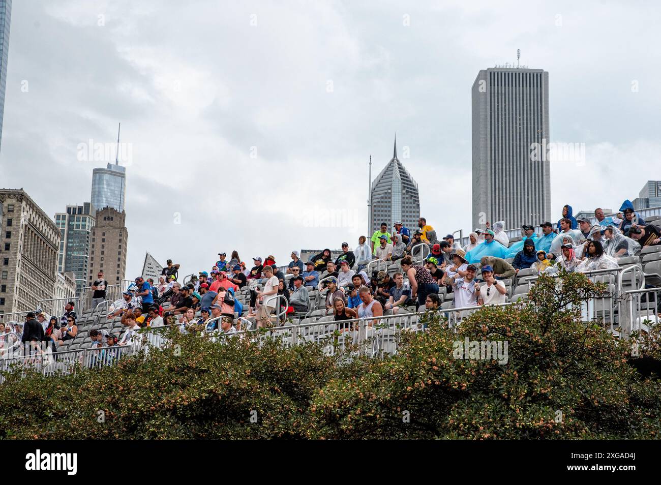 NASCAR Chicago Street race, Grant Park 165, final day of NASCAR street ...