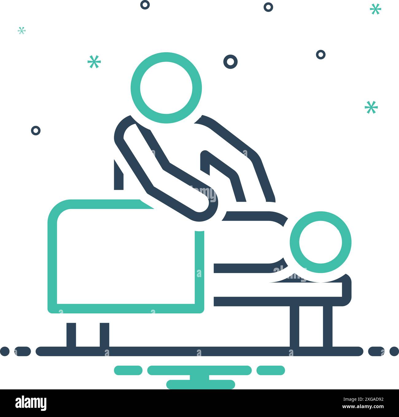 Icon for massage,therapy Stock Vector Image & Art - Alamy