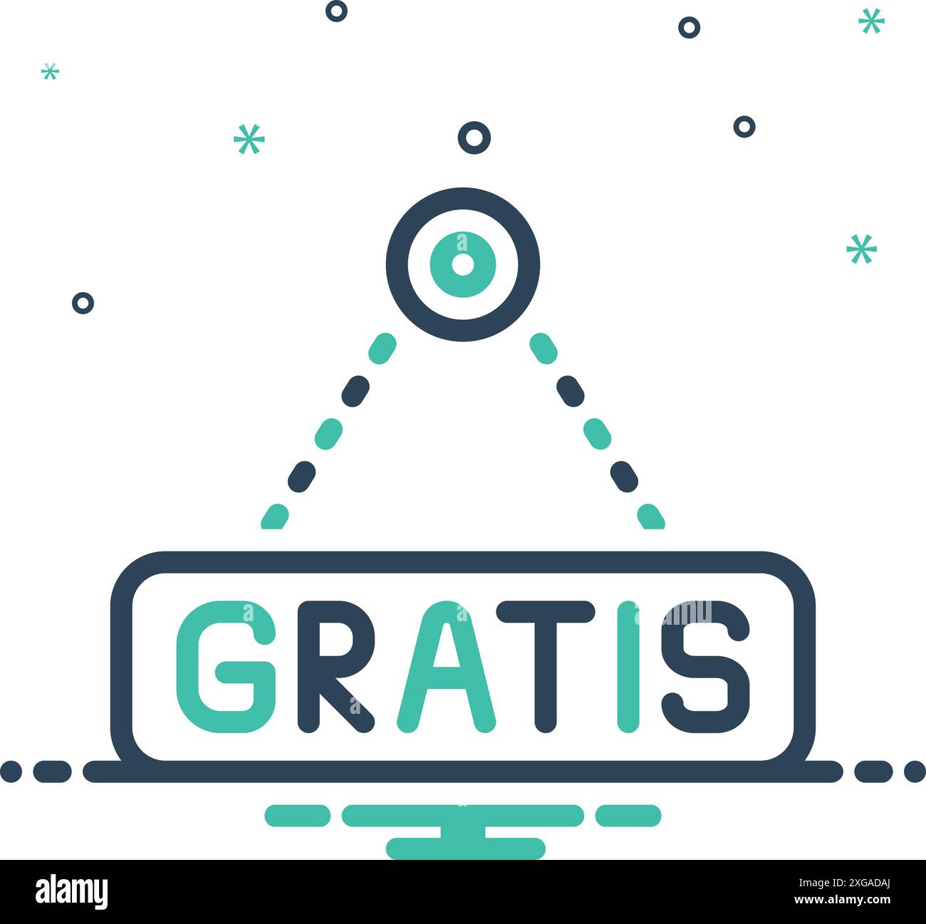 Icon for gratis,free of charge Stock Vector Image & Art - Alamy