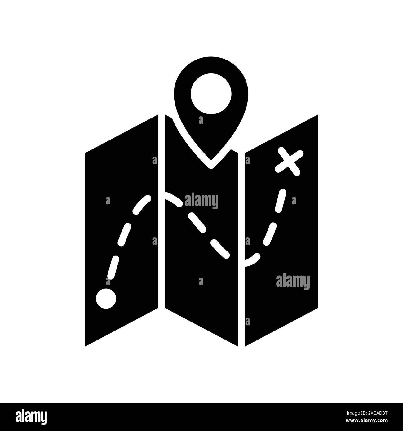 map icon vector design template in white background Stock Vector Image ...