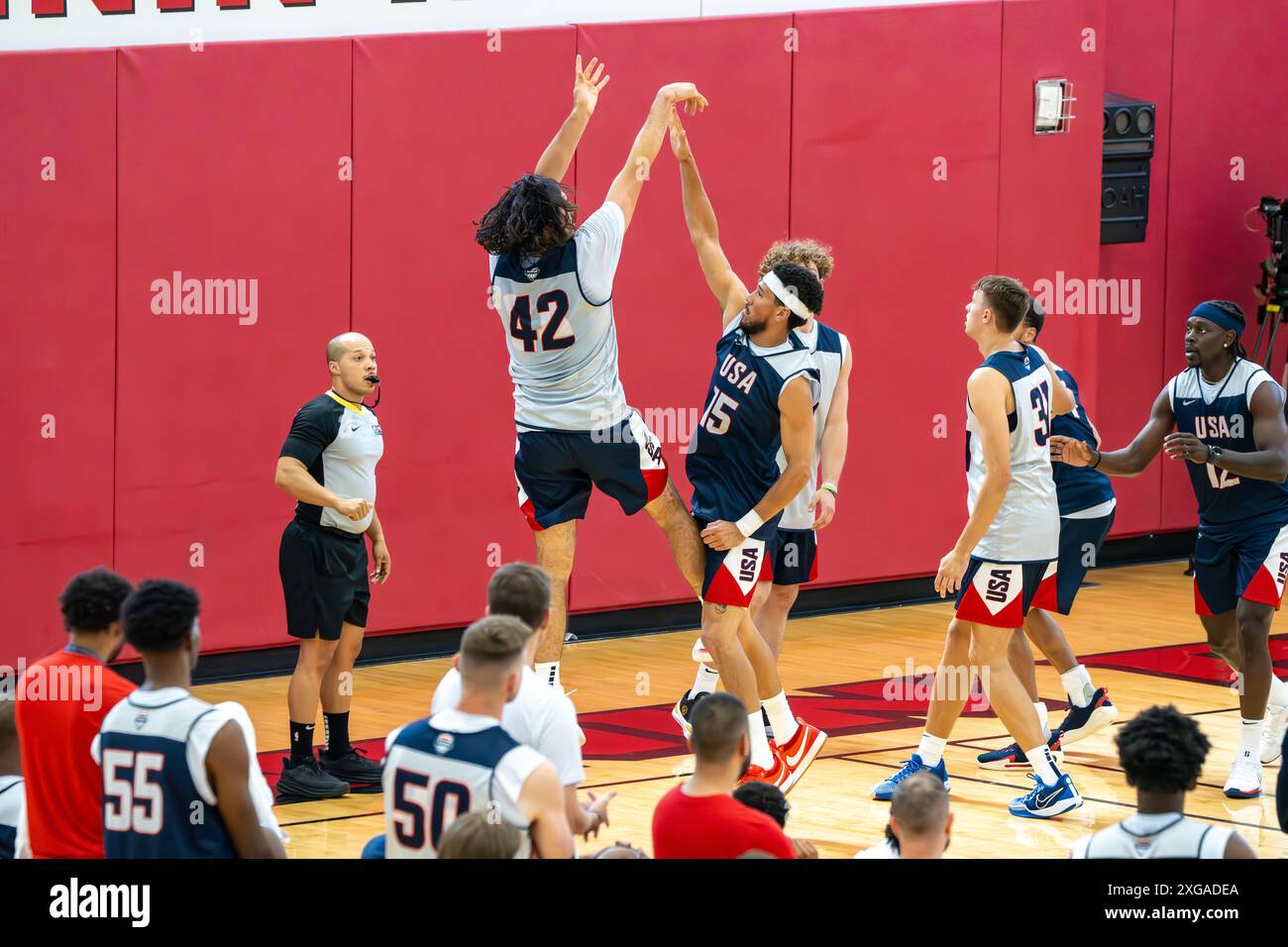 NBA Player Jaime Jaquez Jr Stock Photo - Alamy