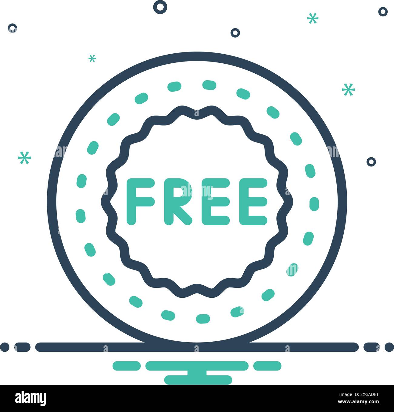 Icon for free,freebies Stock Vector Image & Art - Alamy