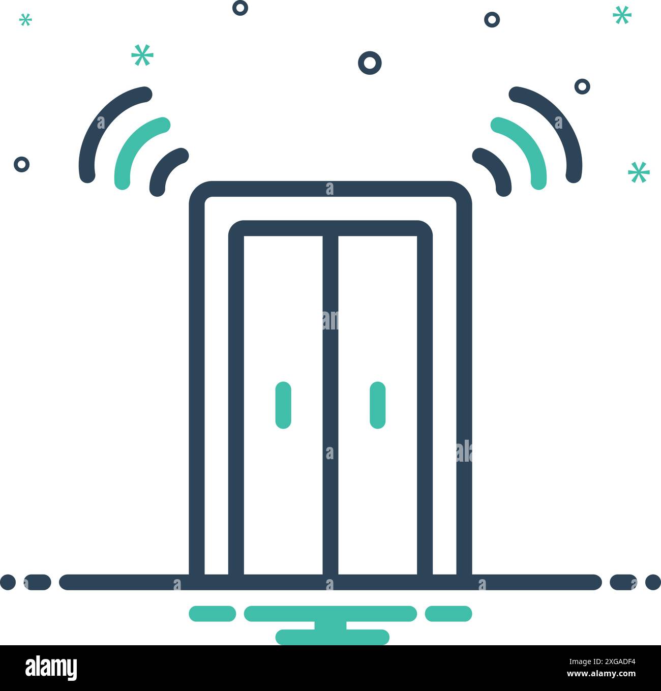Elevator mechanics Stock Vector Images - Alamy